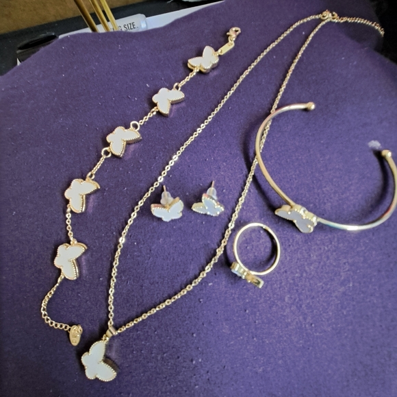 rosadisfahon | Accessories | 6 Piece Chain Set 4k Plated Laminated Gold ...